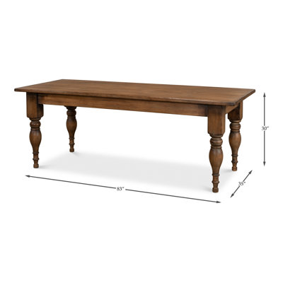 Sarreid Ltd Gabby Rectangular Dining Table | Perigold